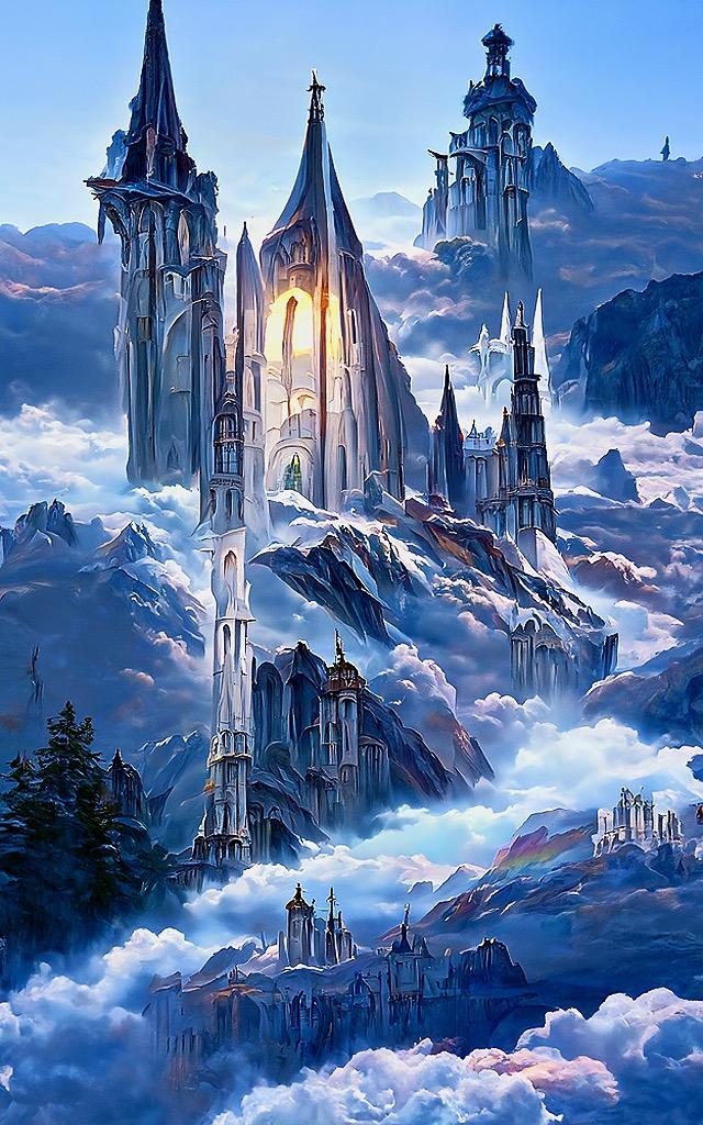 DIY Painting By Numbers | Fantasy landscape- 40*70cm