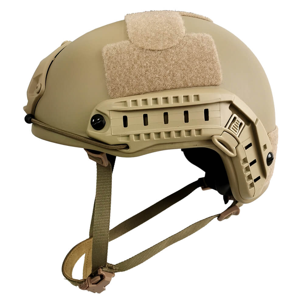 Kevlar Ballistic FAST Helmet NIJ IIIA Bulletproof Helmet High Cut ...