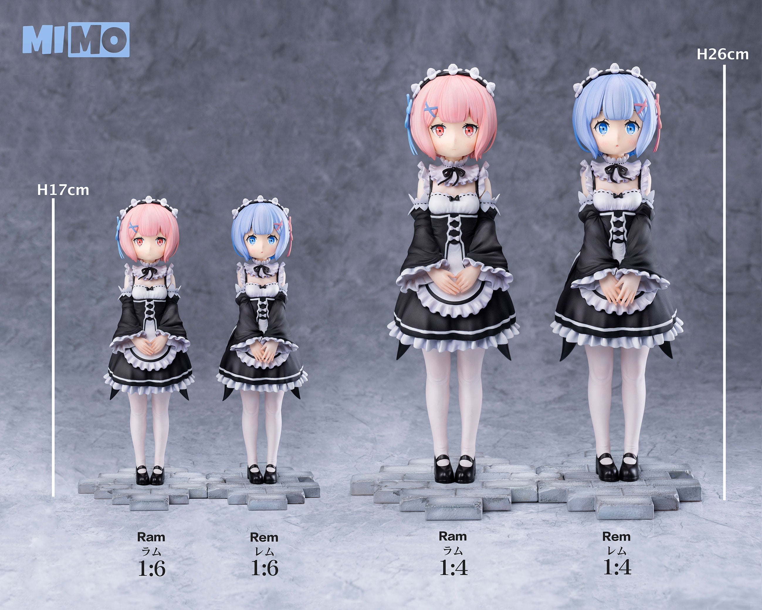 1/6 & 1/4 Scale Childhood Rem & Childhood Ram - Re:Starting Life From ...