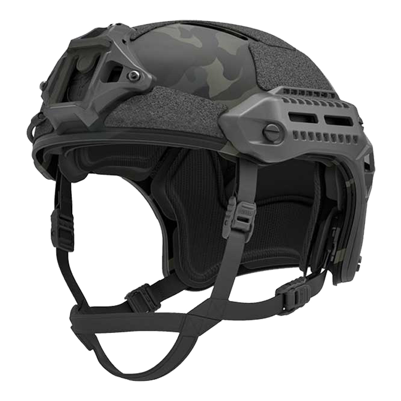 Helmetbro NIJ Level IV FAST Camouflage High-Cut Combat II Ballistic Helmets