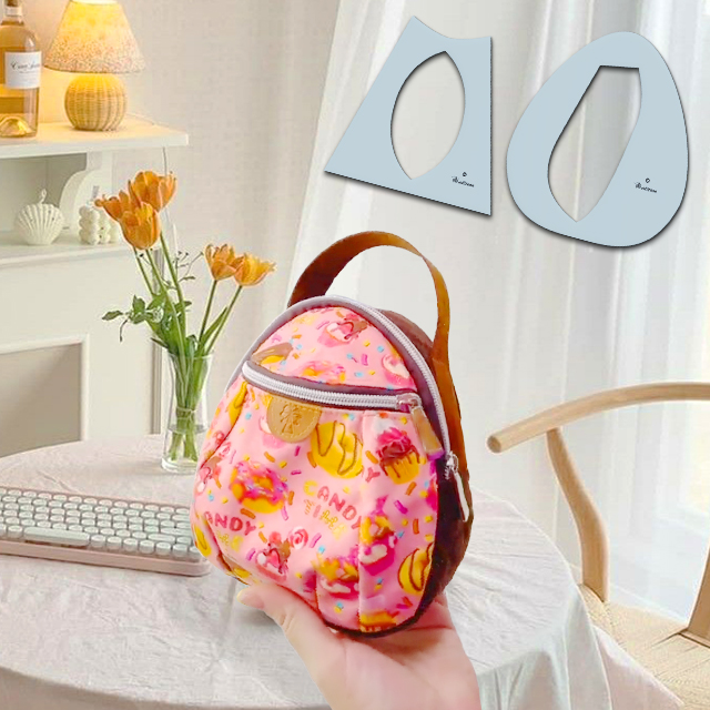 Pretty Easter Egg Purse Templates with Step by Step Instruction