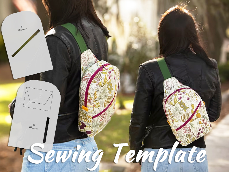 PDF Pattern - Sling Bag Sewing Template