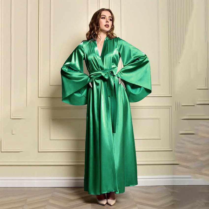 Luxury Long Silk Robe For Women In Multiple Colors | Real Silk Life