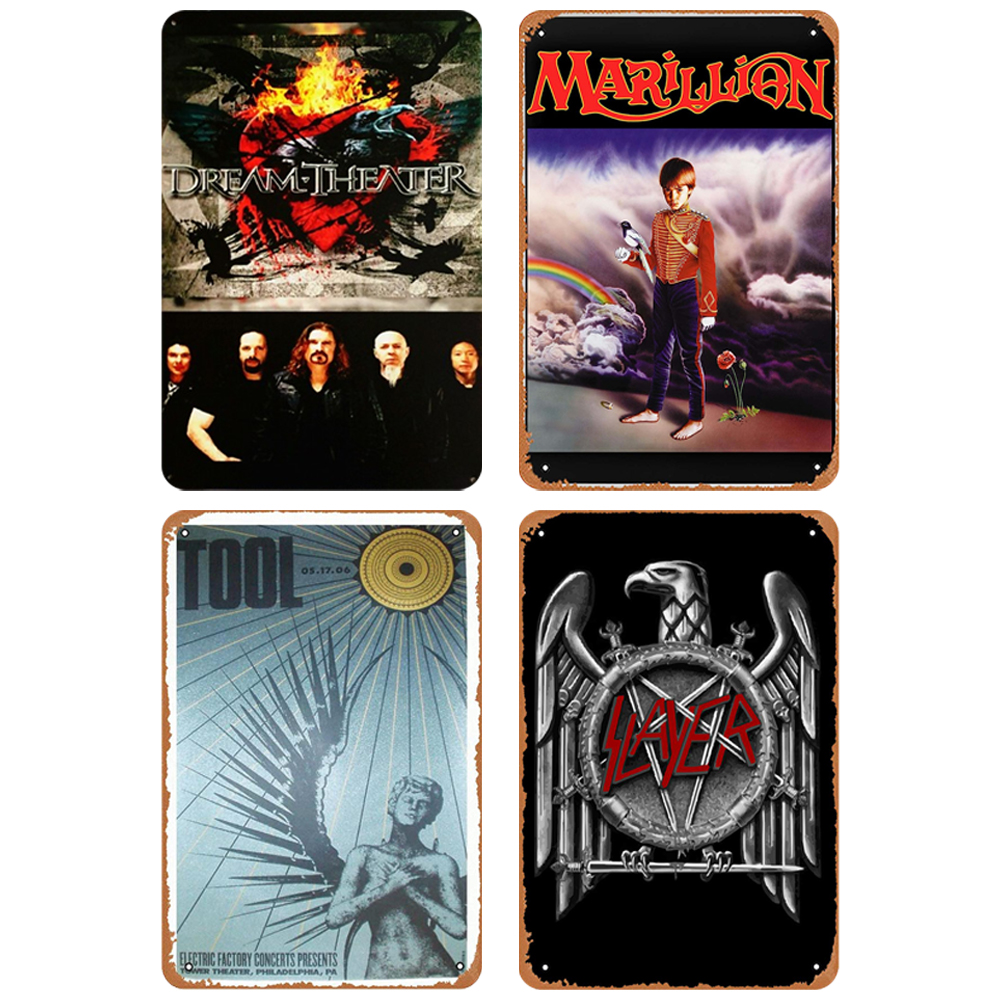(Multi Style)Band - Metal Tin Signs(8*12Inch)