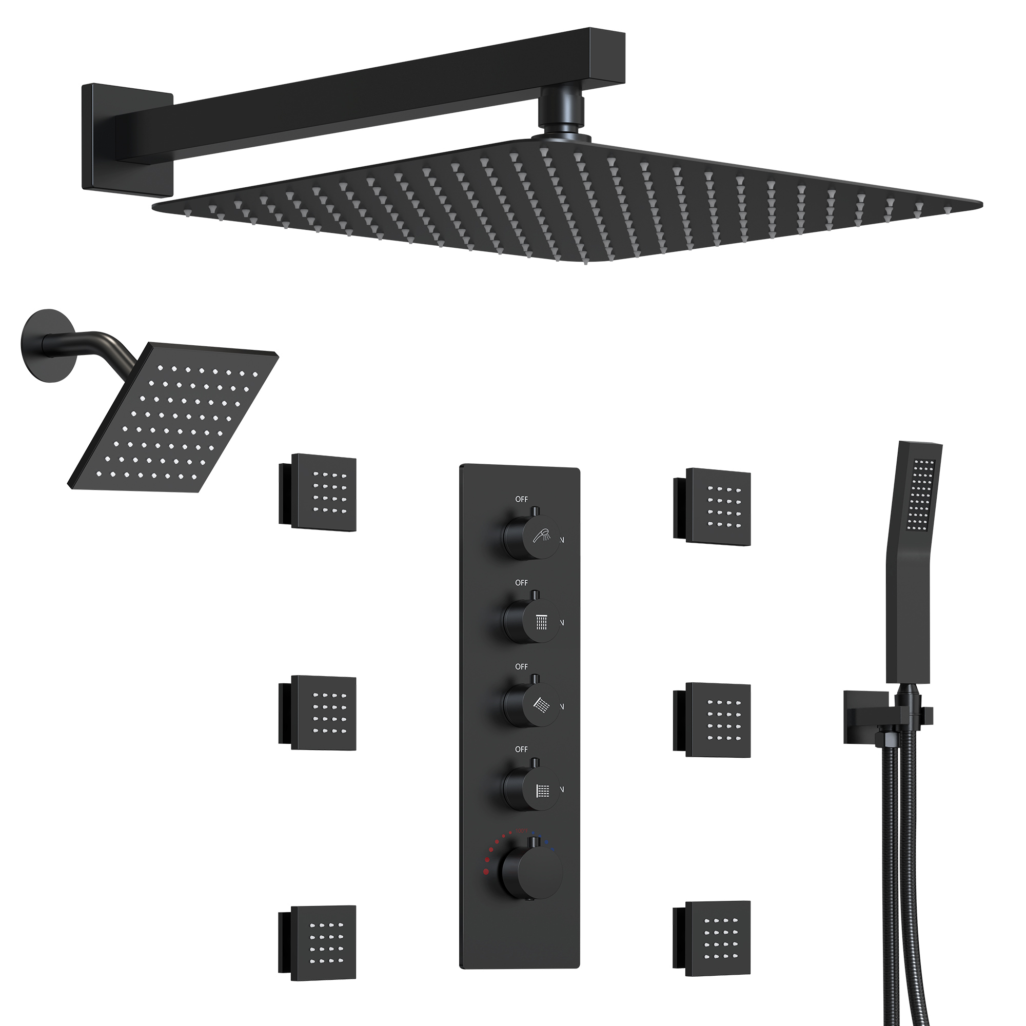 Shower System & Shower Faucets | Modern Elegance by EVERSTEIN