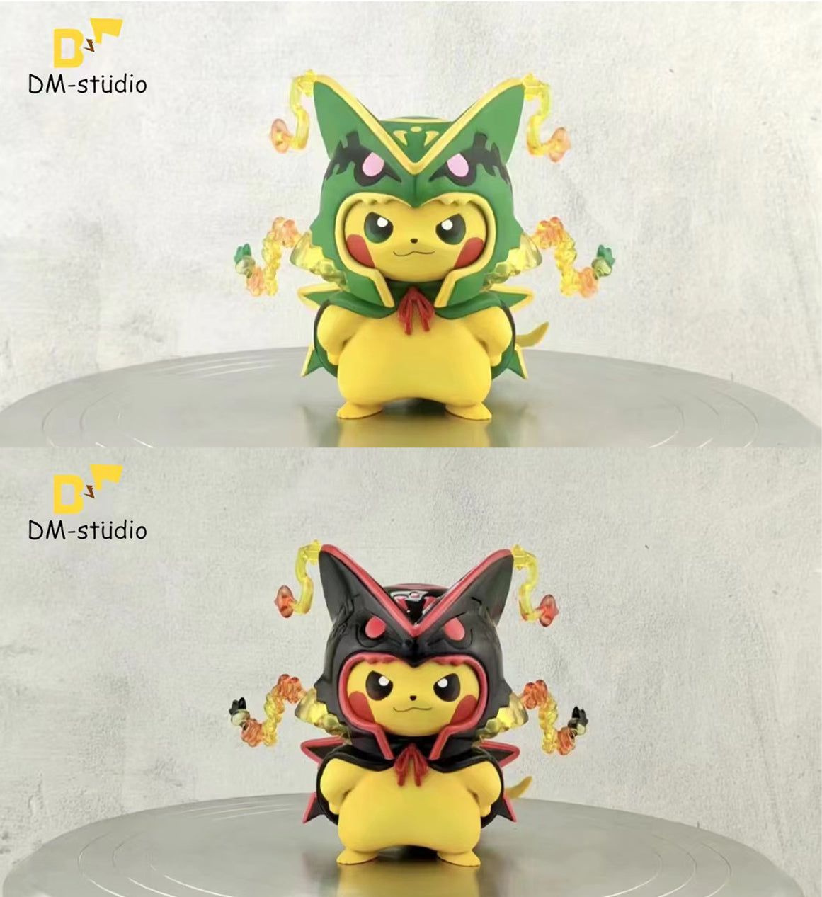 Mega Rayquaza Cosplay Pikachu - Pokemon Resin Statue - DM Studios