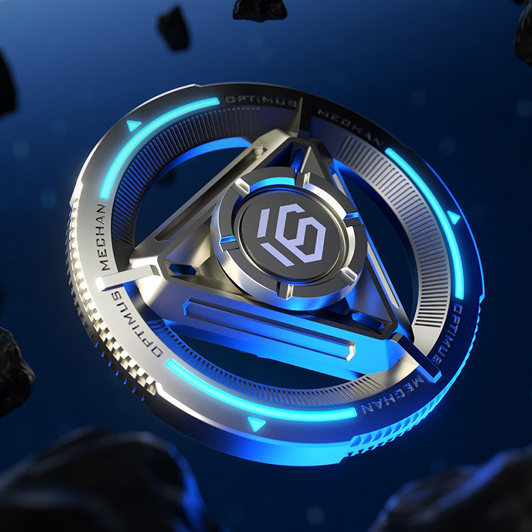 Navigator Fingertip Gyroscope Luminous EDC Decompression Toy Advanced ...