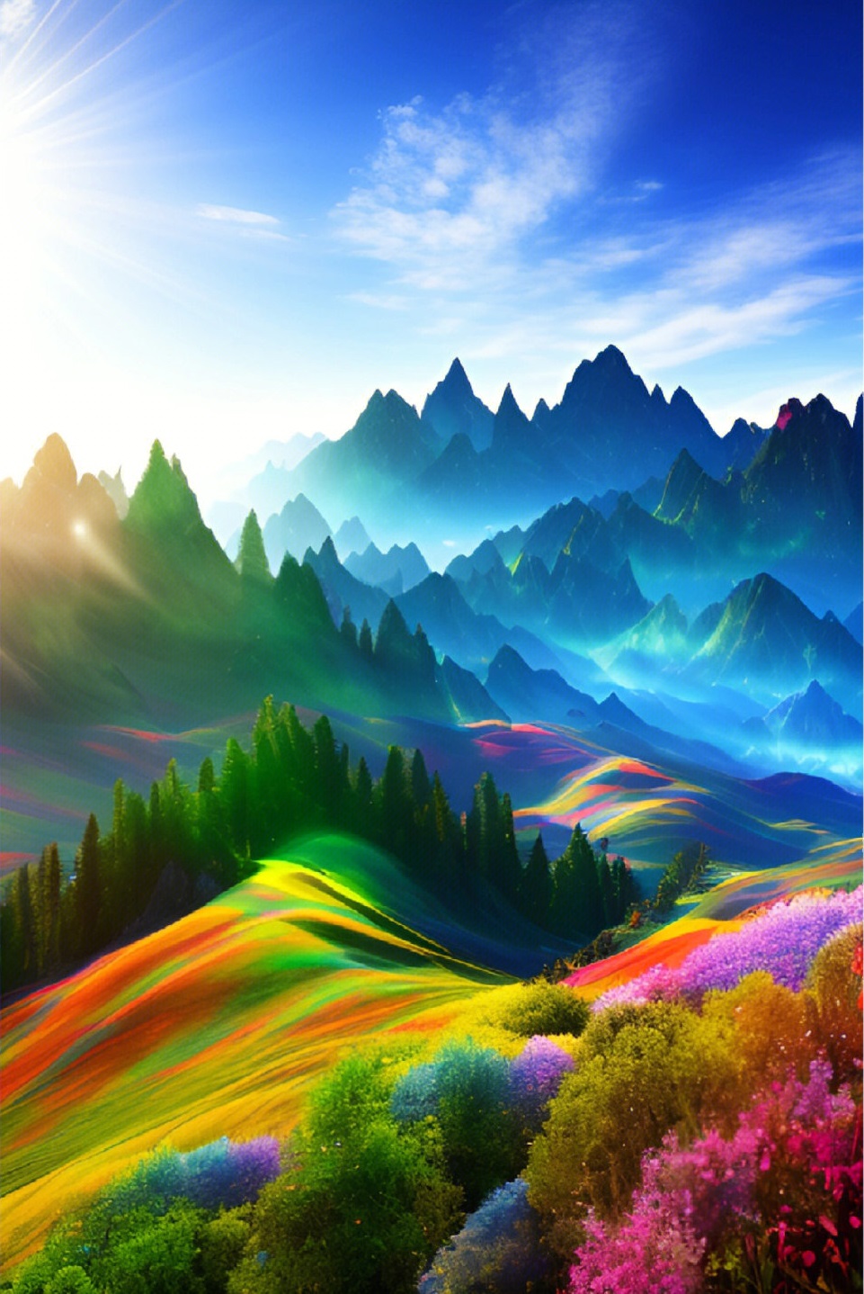 DIY Painting By Numbers | Scenery- 40*60cm