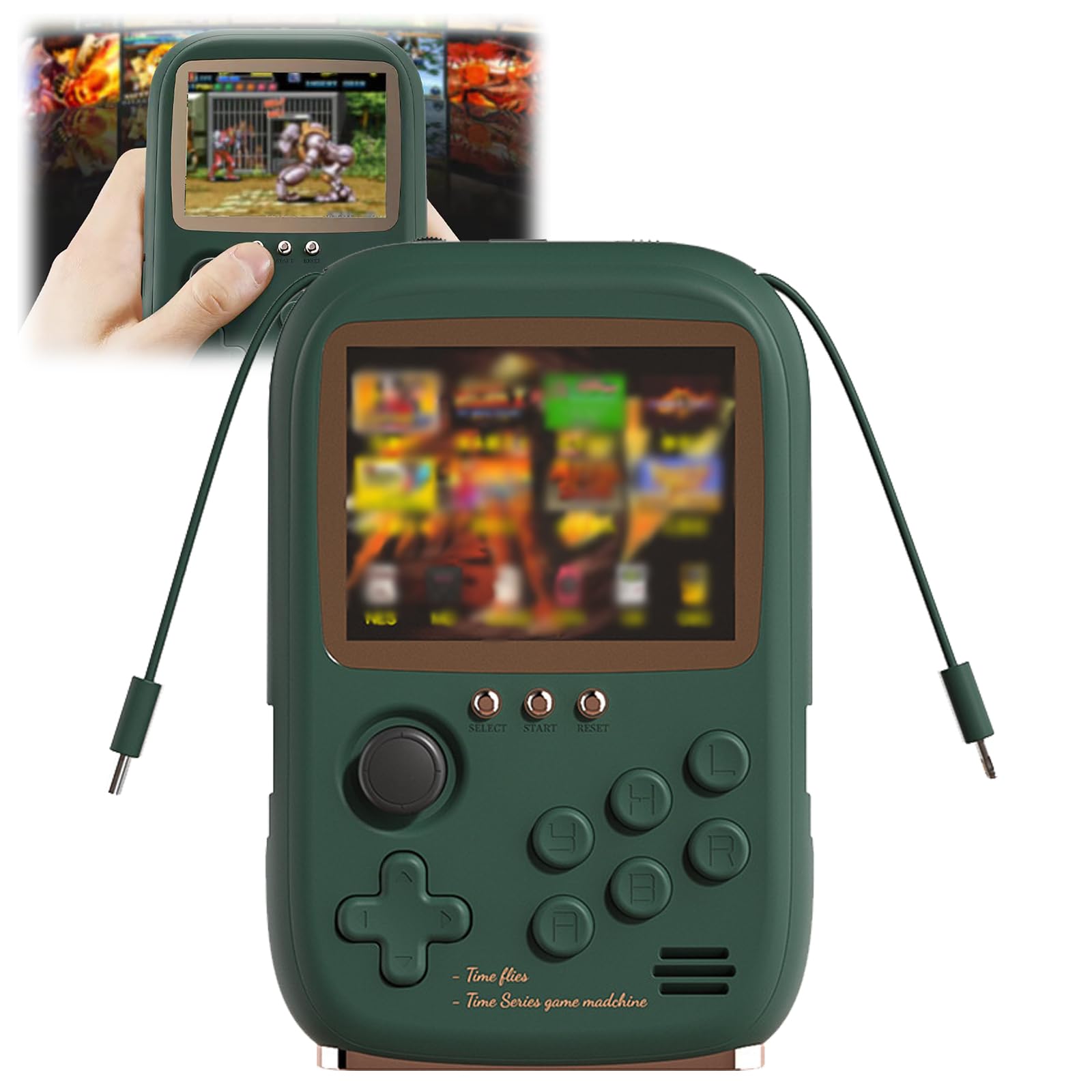 Mini Game Power Bank Portable Retro Handheld Game Console, Retro Video ...