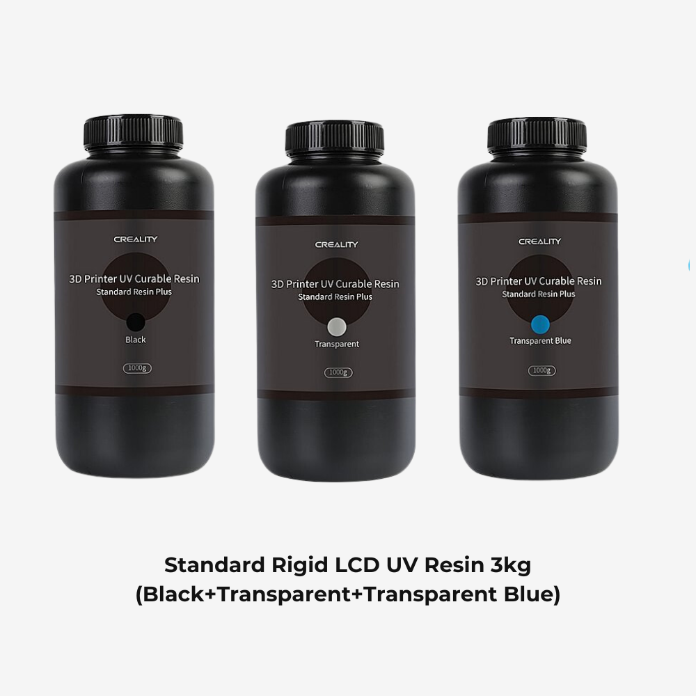 Standard Rigid LCD UV Resin 1kg - Affordable for Beginners