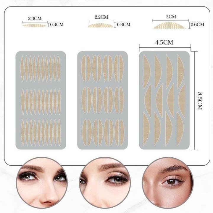 GLUE-FREE INVISIBLE DOUBLE EYELID STICKER