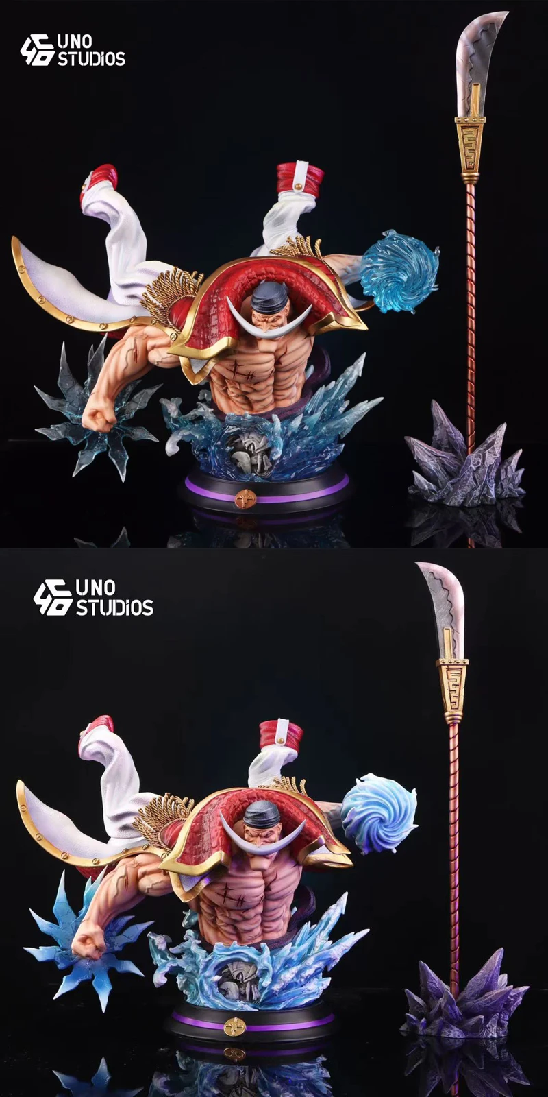 1/4 Scale Whitebeard Edward Newgate Bust Statue - ONE PIECE Resin ...