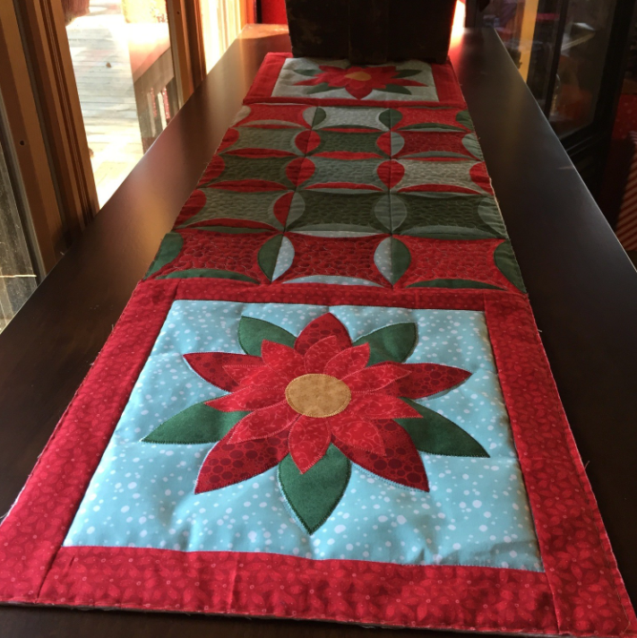 Patchwork Petal Rugt Template