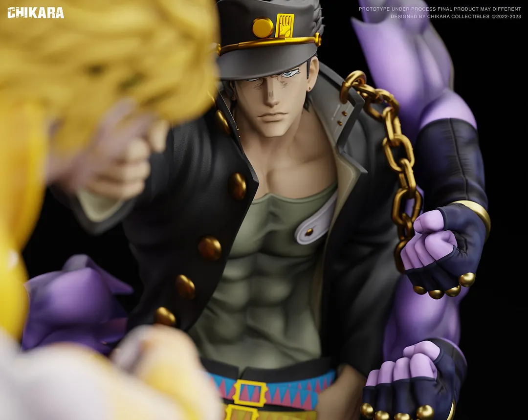 Jotaro Kujo VS Dio Brando - JoJo's Bizarre Adventure Resin Statue ...