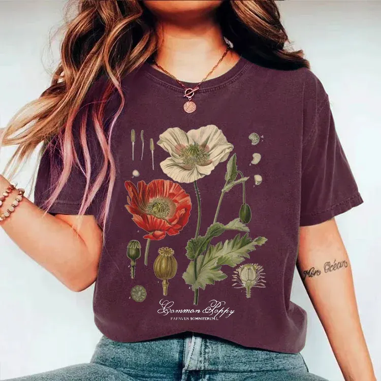 Vintage Poppy T-shirt