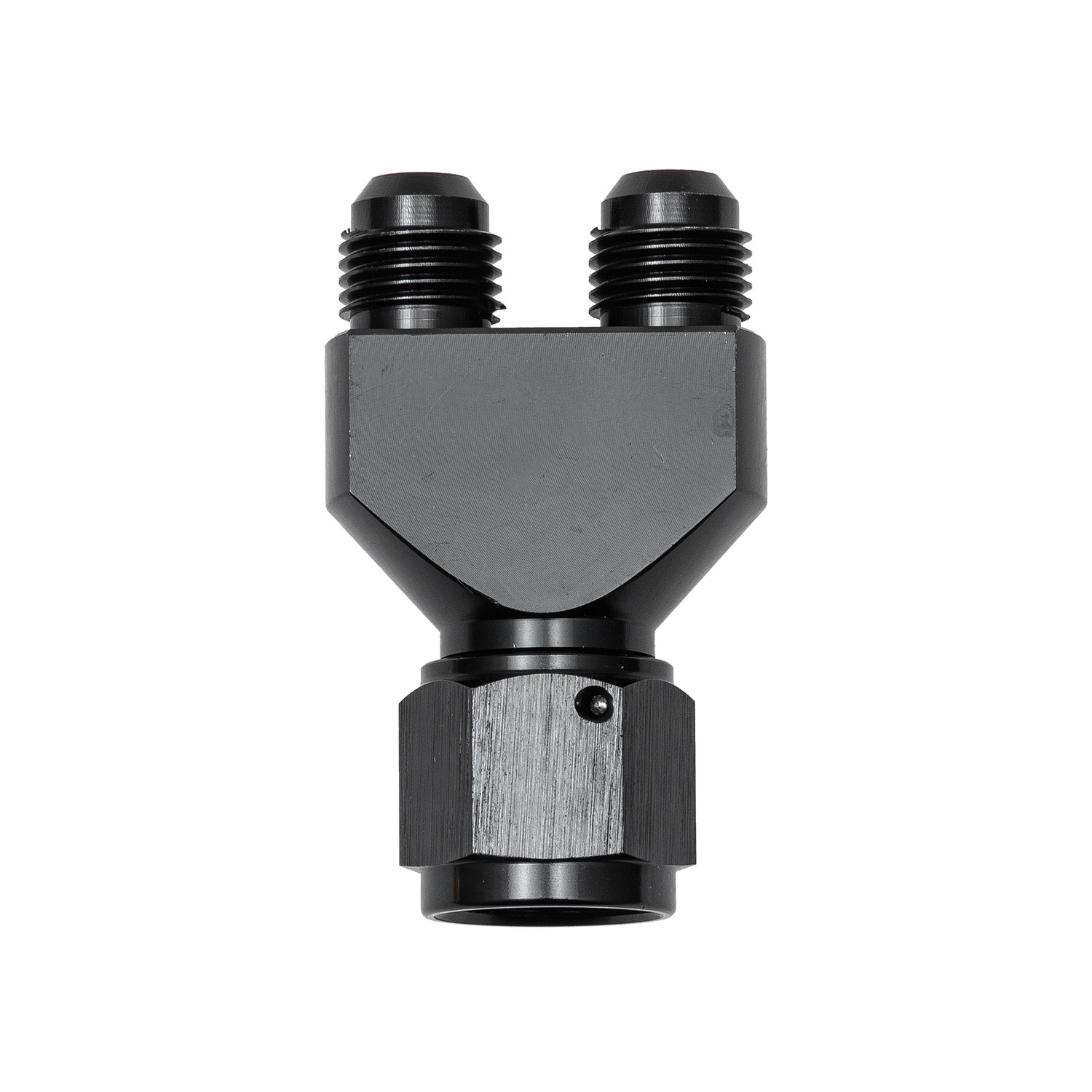 Alloyworks Y Block Adapter Fittings -8 AN Female To Parallel Exit Dual ...