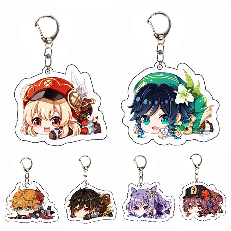 Genshin Toys Chibi Keychains GI