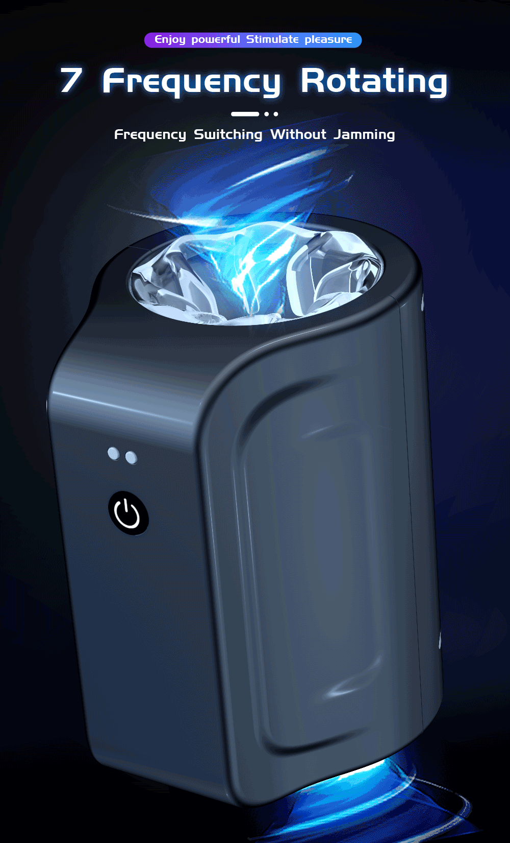 Roating King – 7 Powerful Rotating Modes Male Masturbator