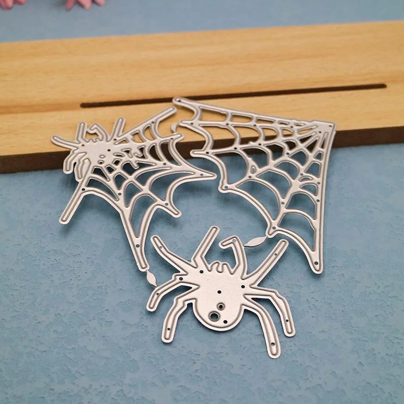 Athvotar Craft Die Cut Spider Cutting Dies Scrapbook Spider Web DIY ...