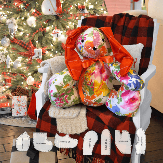 Easter Memory Bunny Template Set- With Instructions