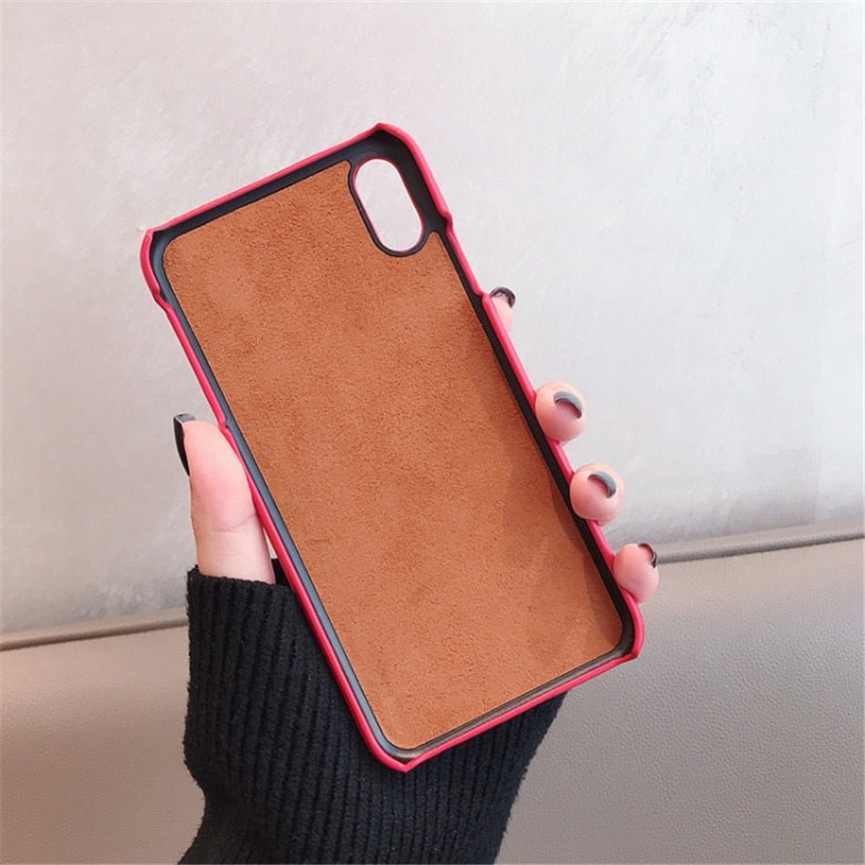 Luxury Quilted and Bejewelled Leather Bling Phone Case