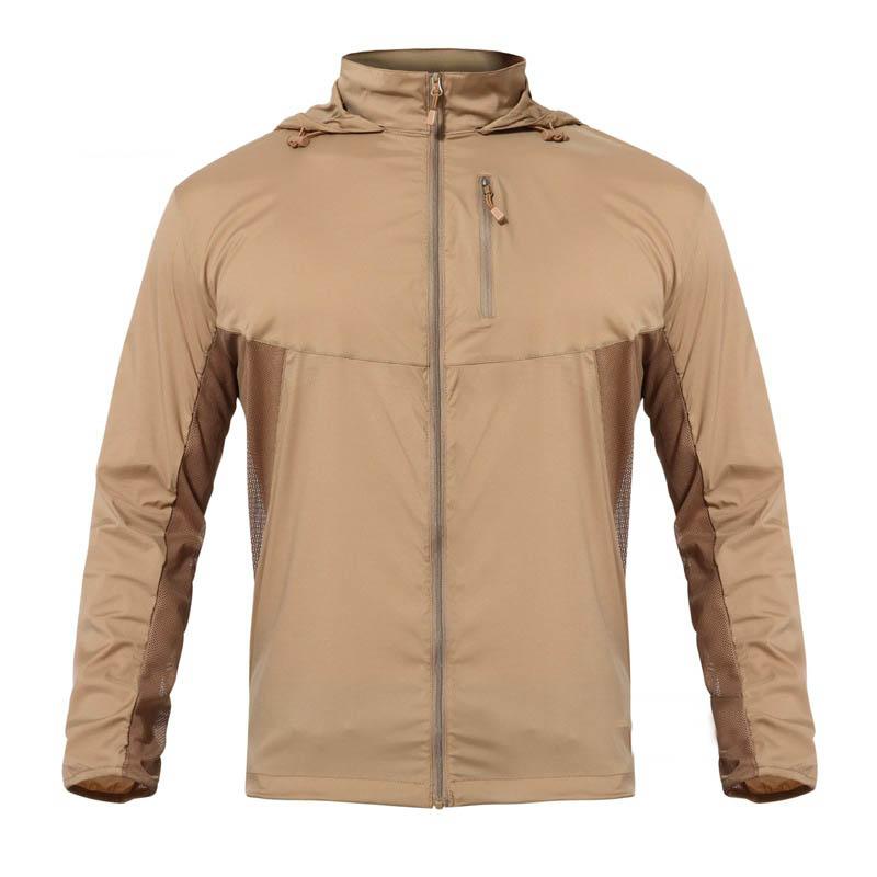 Tactical Elastic Breathable Wind Shell Lapel Men's Jacket