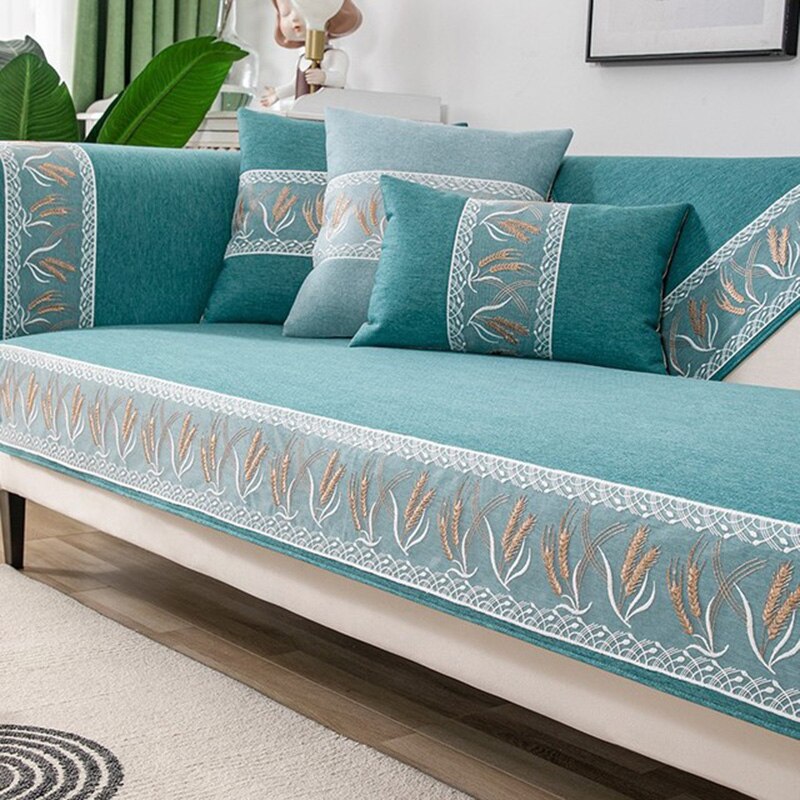 Nigikala Linen Fabric Sofa Cushion Sofa Cover Sofa Towel Couch Cover ...