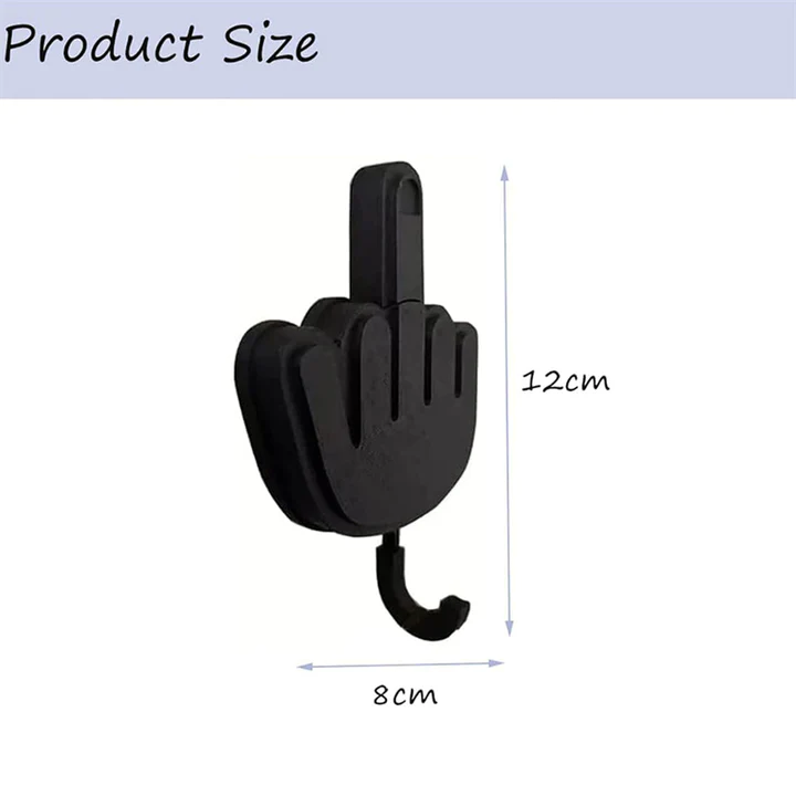 Middle Finger Key Holder (Pop ups when hang keys)