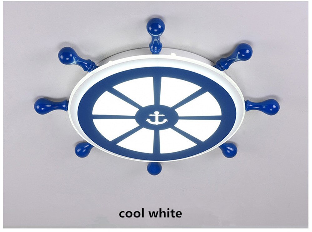 Novelty Kids Room The Rudder LED Lamp Europe Ceiling Light Modern ...