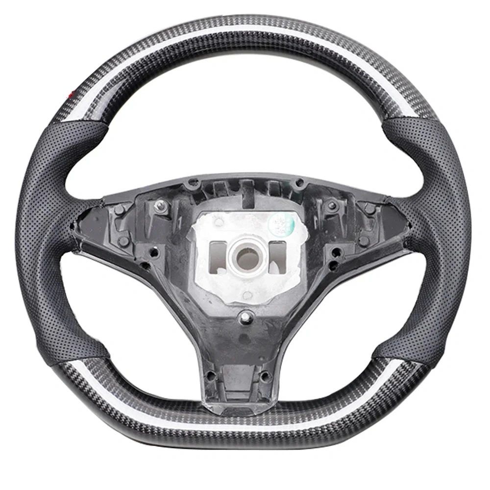 Model S/X Custom Carbon Fiber Steering Wheel TESLASY