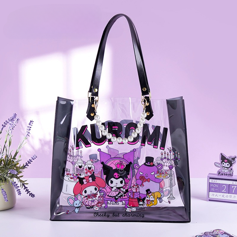 PVC See Through Cartoon Shoulder Bag ON1057