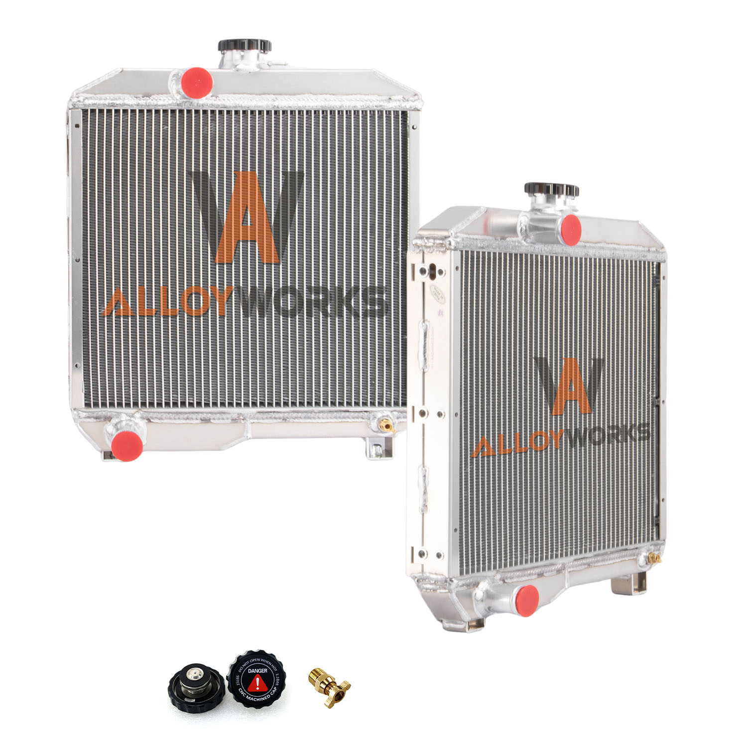 Ford New Holland Tractor Radiator + Cap For 1510 1710 SBA310100440 ...