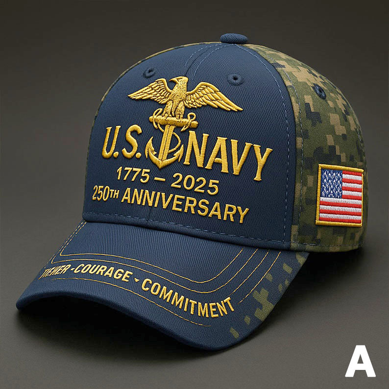 Navy commemorative hat