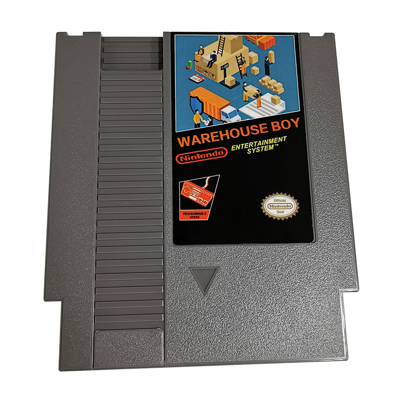 8 Bit NES Game Card - WAREHOUSE BOY - NES Games Cartridge - For NES ...