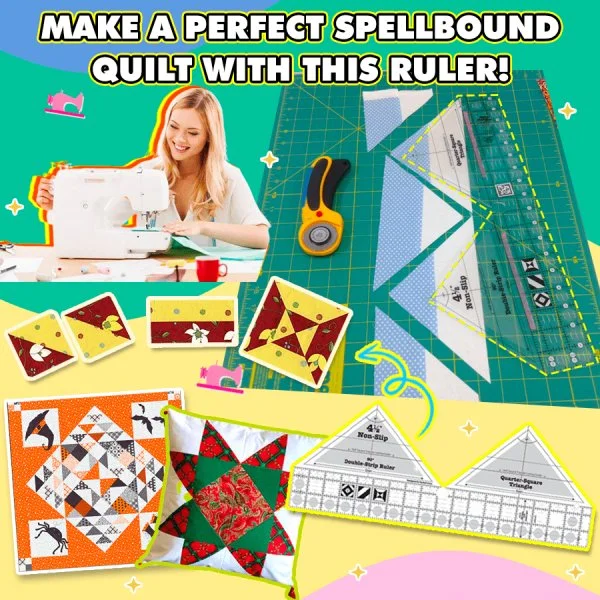 90 Degree Double-Strip Template