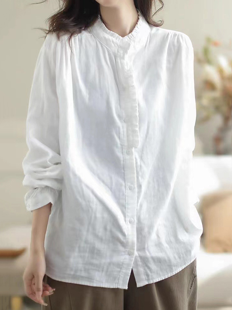 Vintage Stringy Selvedge Button Comfy Shirt