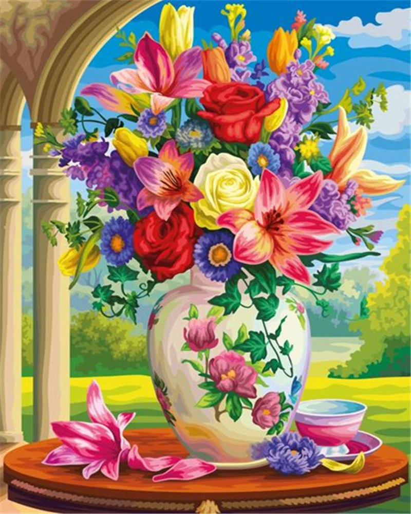 Diamond Painting - Flower