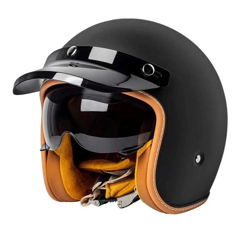 Timeless Motorcycle Helmet - DOT and ECE Approved