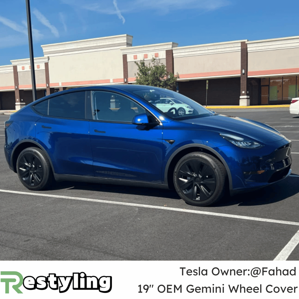 Model Y 19 Inch Gemini Wheel Cover