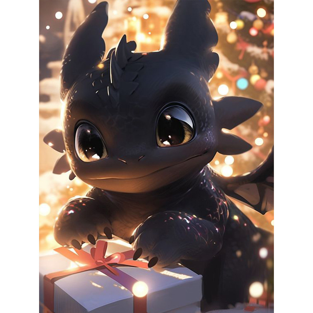 Toothless and Xmas Gifts-Full Round Drill