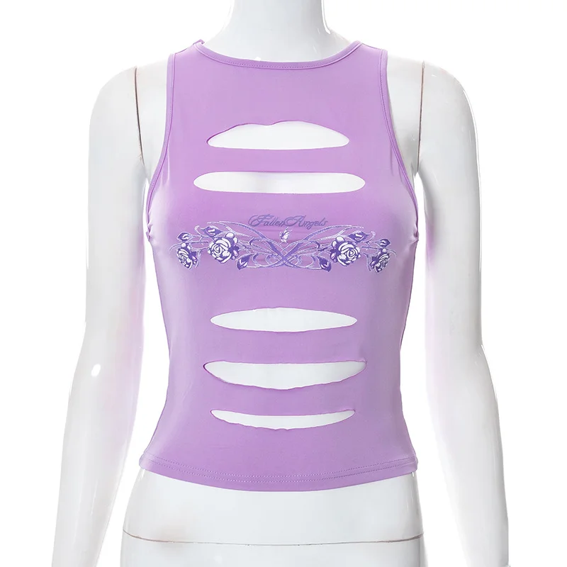 FALLEN ANGELS RIPPED TANK TOP