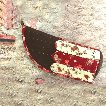 Standing Pencil Case Template With Instruction