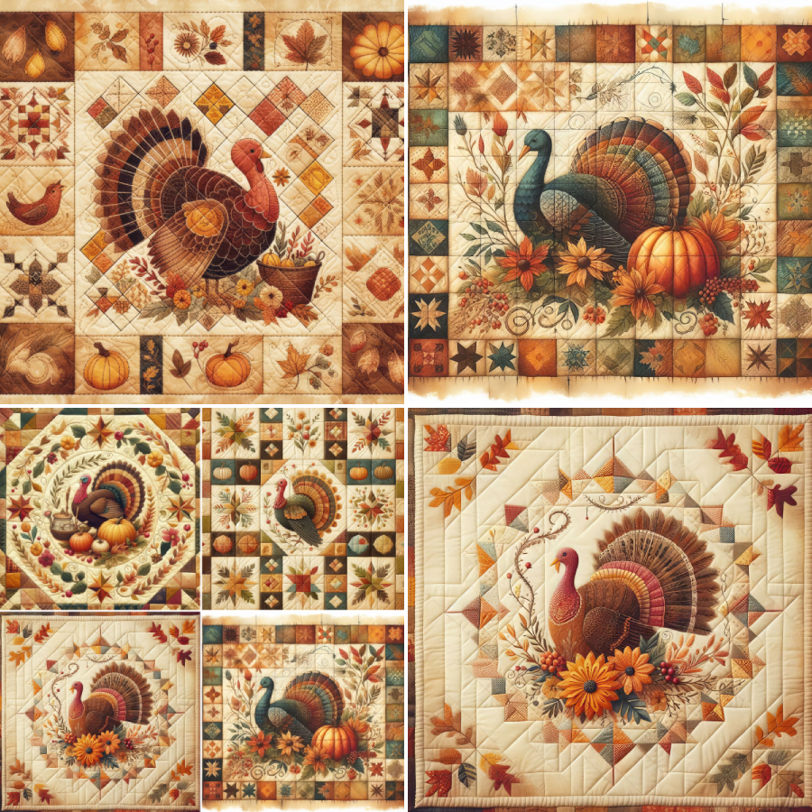 Thanksgiving Turkey (40*40cm) Diamond Painting