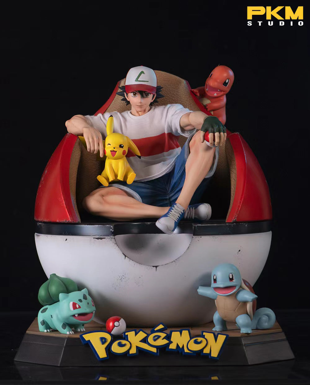 1/6 Scale Ash Ketchum - Pokemon Resin Statue - PKM Studio [In Stock]