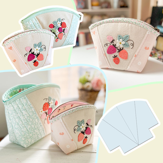 【2022】Clamshell Zipper Pouches Template—With Tutorial