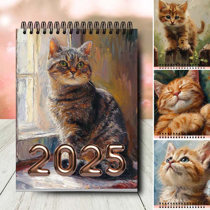 2025 Cute Cats Calendar