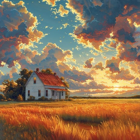 DIY Painting By Numbers | Landscape - 40cm*40cm