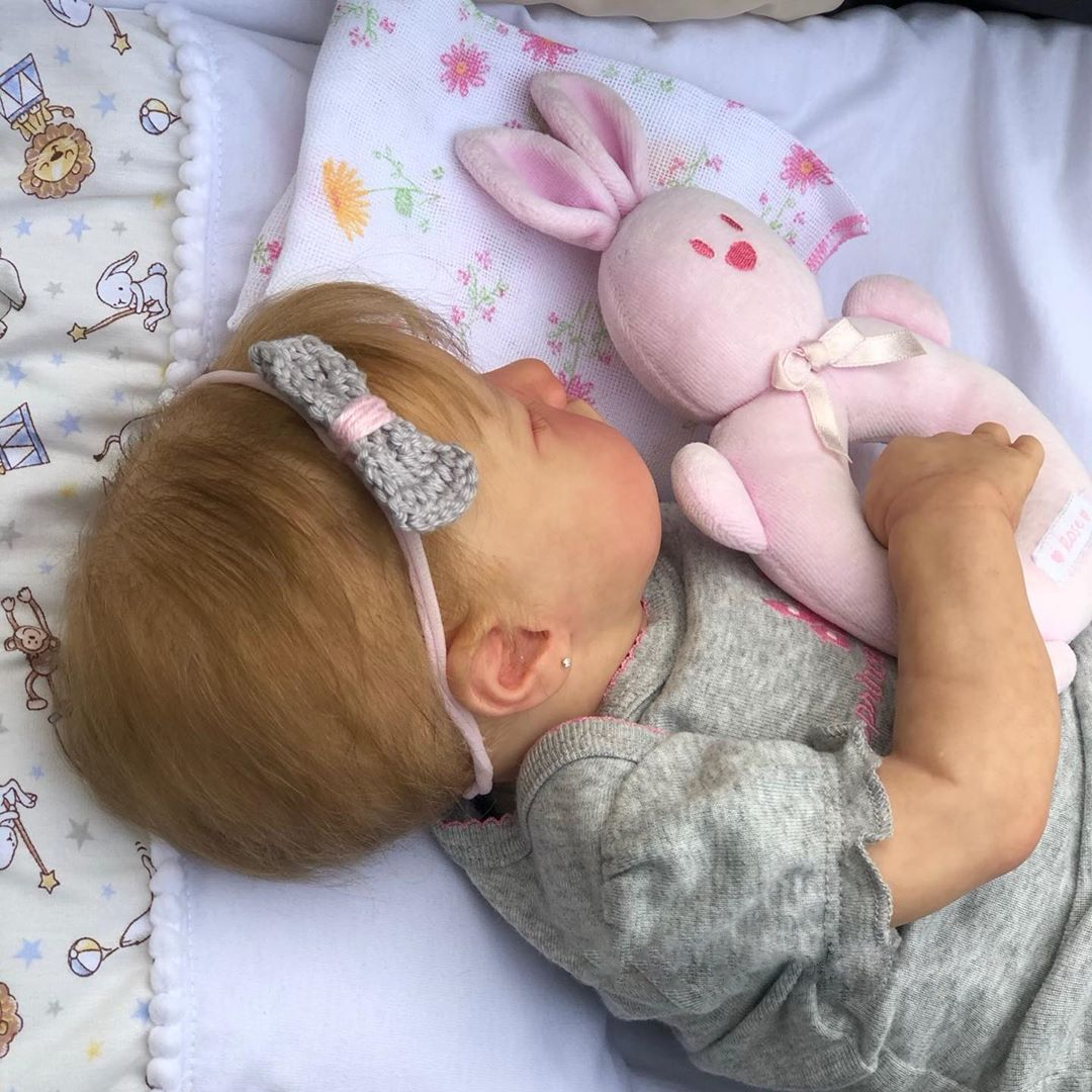 [Silicone Baby Girl] Reborns 12'' Real Melanie, Realistic Soft Silicone ...