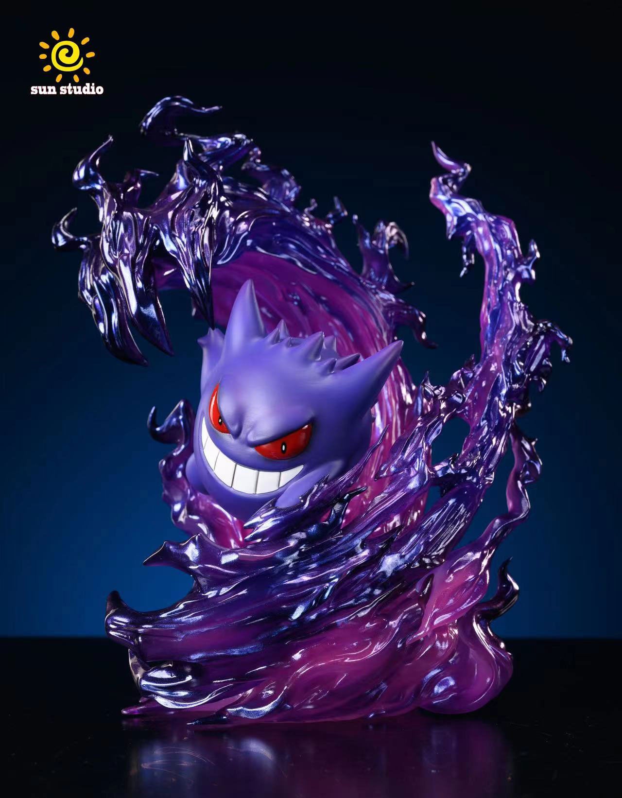 1/20 Scale World Zukan Shadow Claw Gengar - Pokemon Resin Statue - sun ...