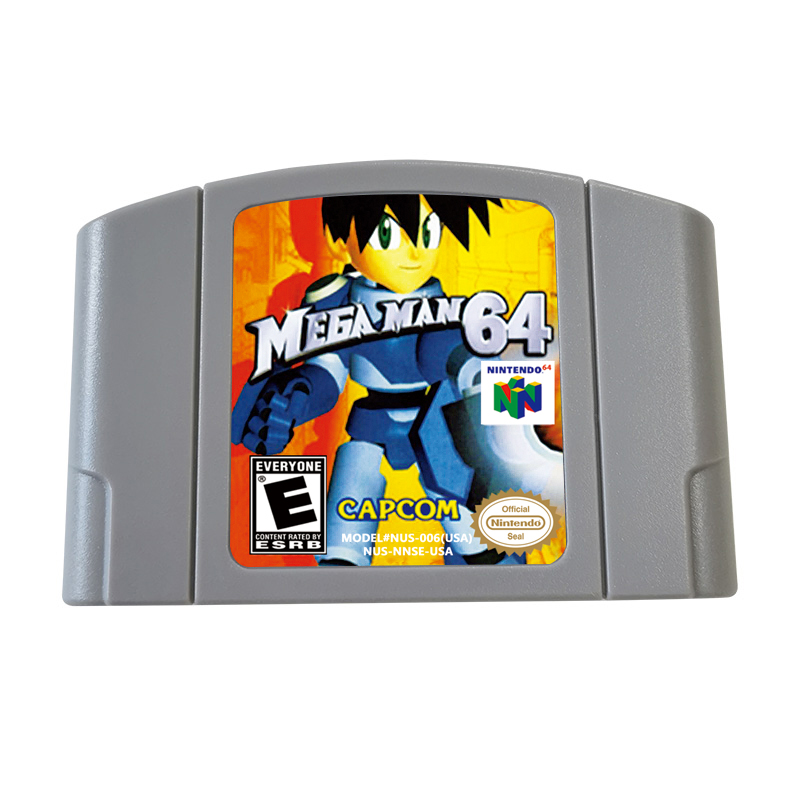 Megaman 64 N64 Cartridge For Nintendo 64 Game Console